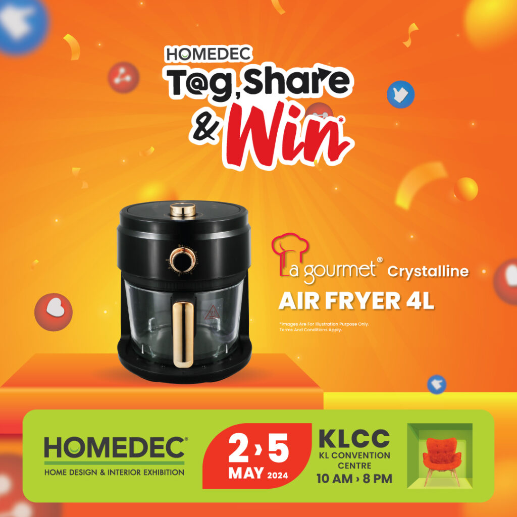 Join HOMEDEC Tag, Submit & Win to Win Amazing Prizes